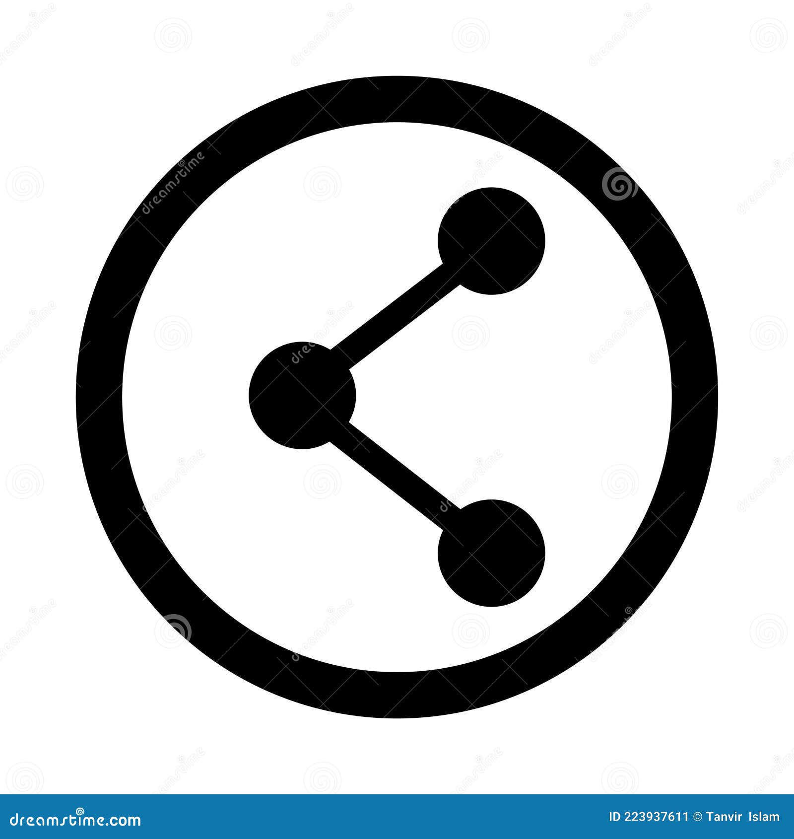 Sharethis Icon Logo editorial photo. Illustration of vector - 223937611