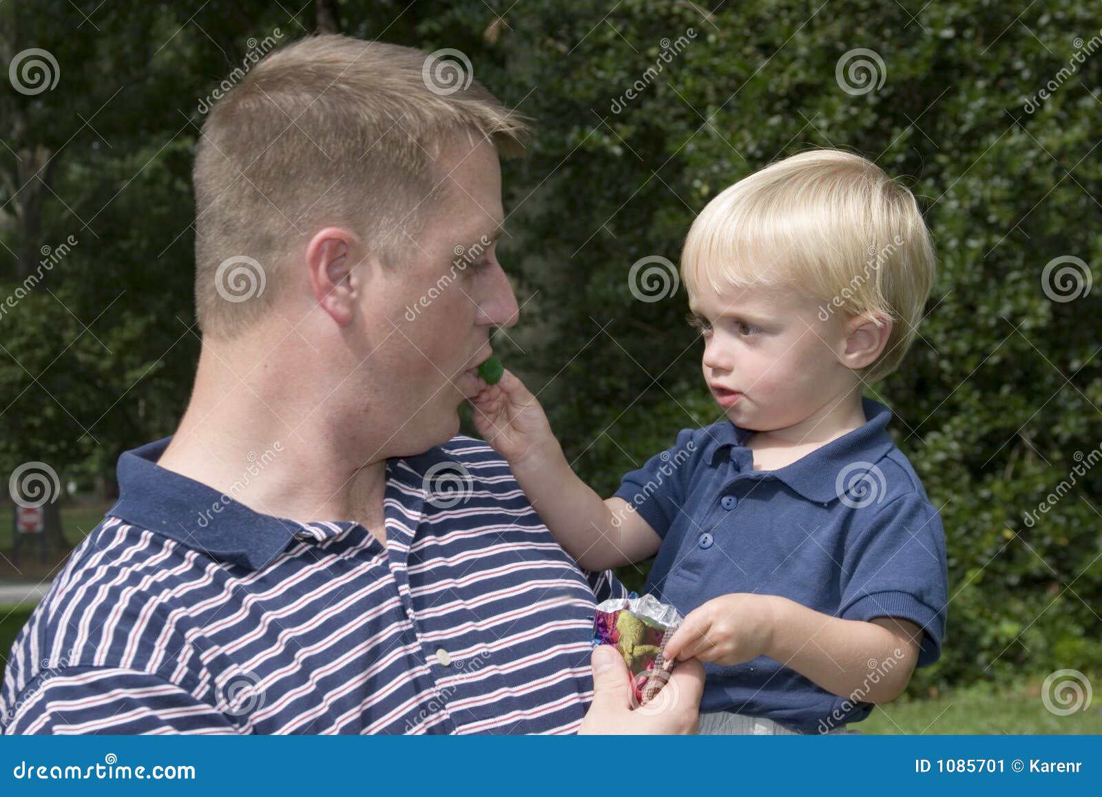 Sharing stock image. Image of toddler, loving, children - 1085701