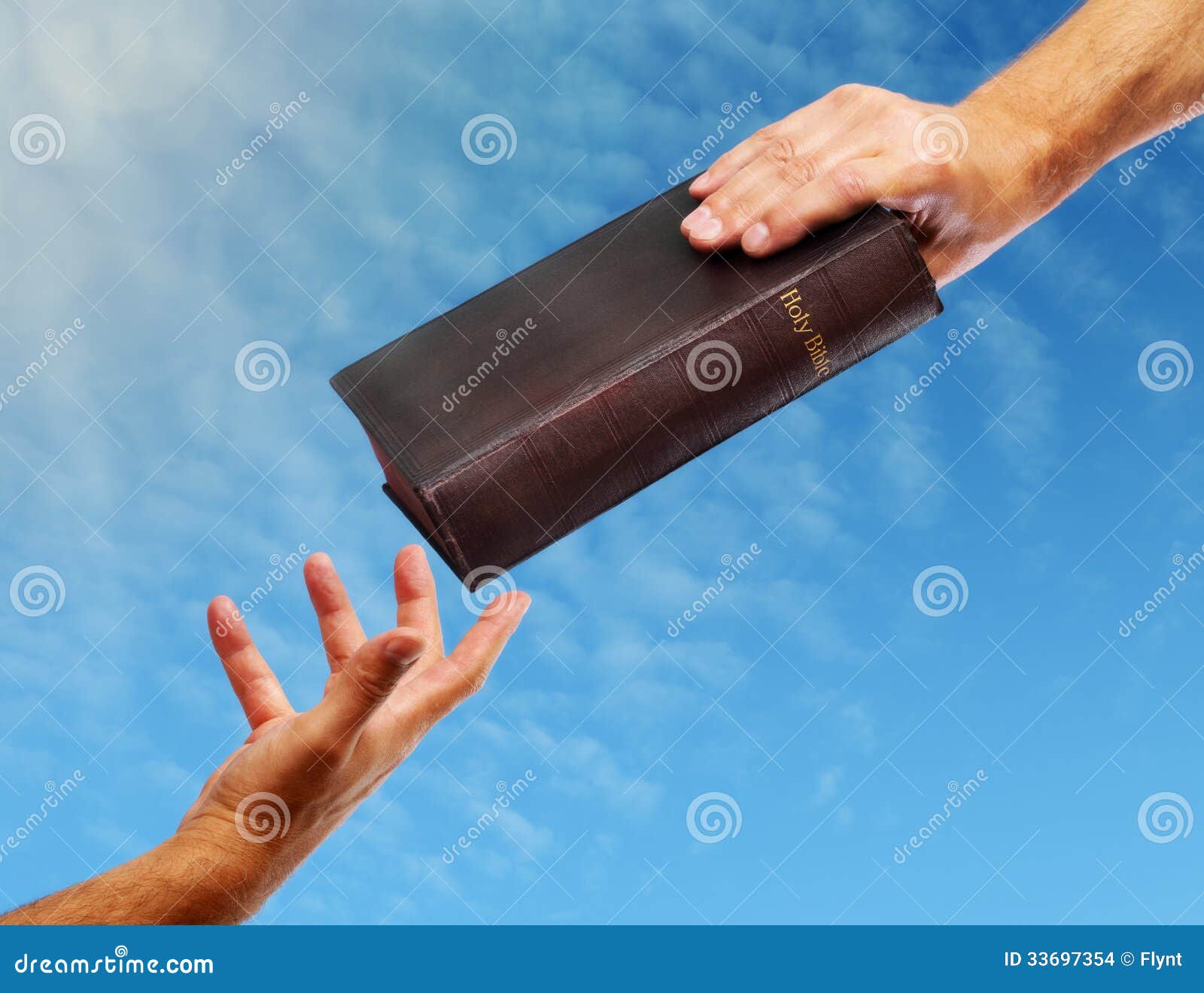 Sharing the Bible stock photo. Image of education, hand - 33697354