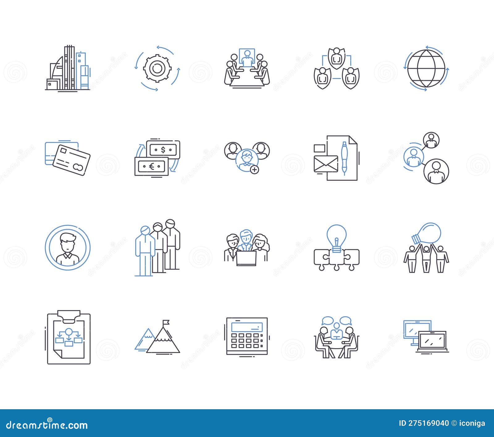 Sharing Economy Outline Icons Collection. Collaborative, Network ... Sharing Economy Outline Icons Collection. Collaborative, Network ...