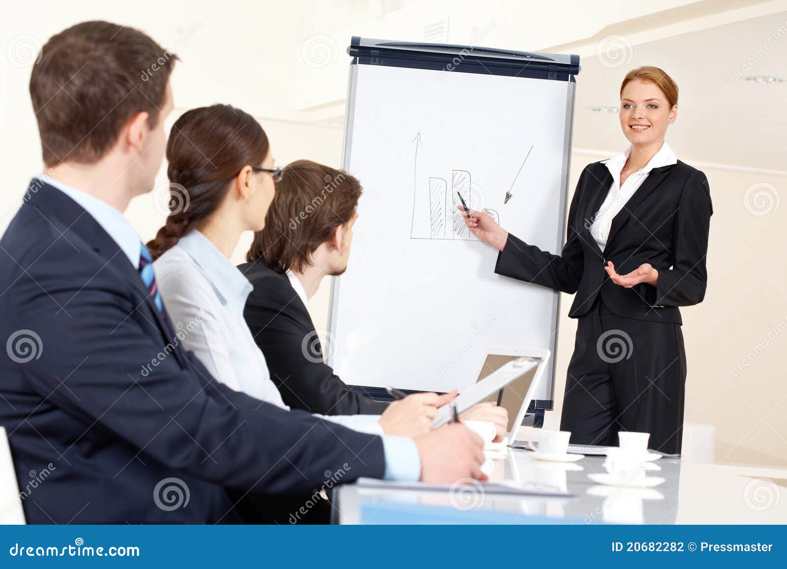 Sharing experience stock photo. Image of cooperation - 20682282