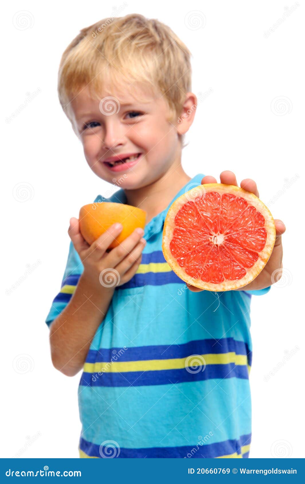 Sharing fruit young boy stock image. Image of child, cheerful - 20660769