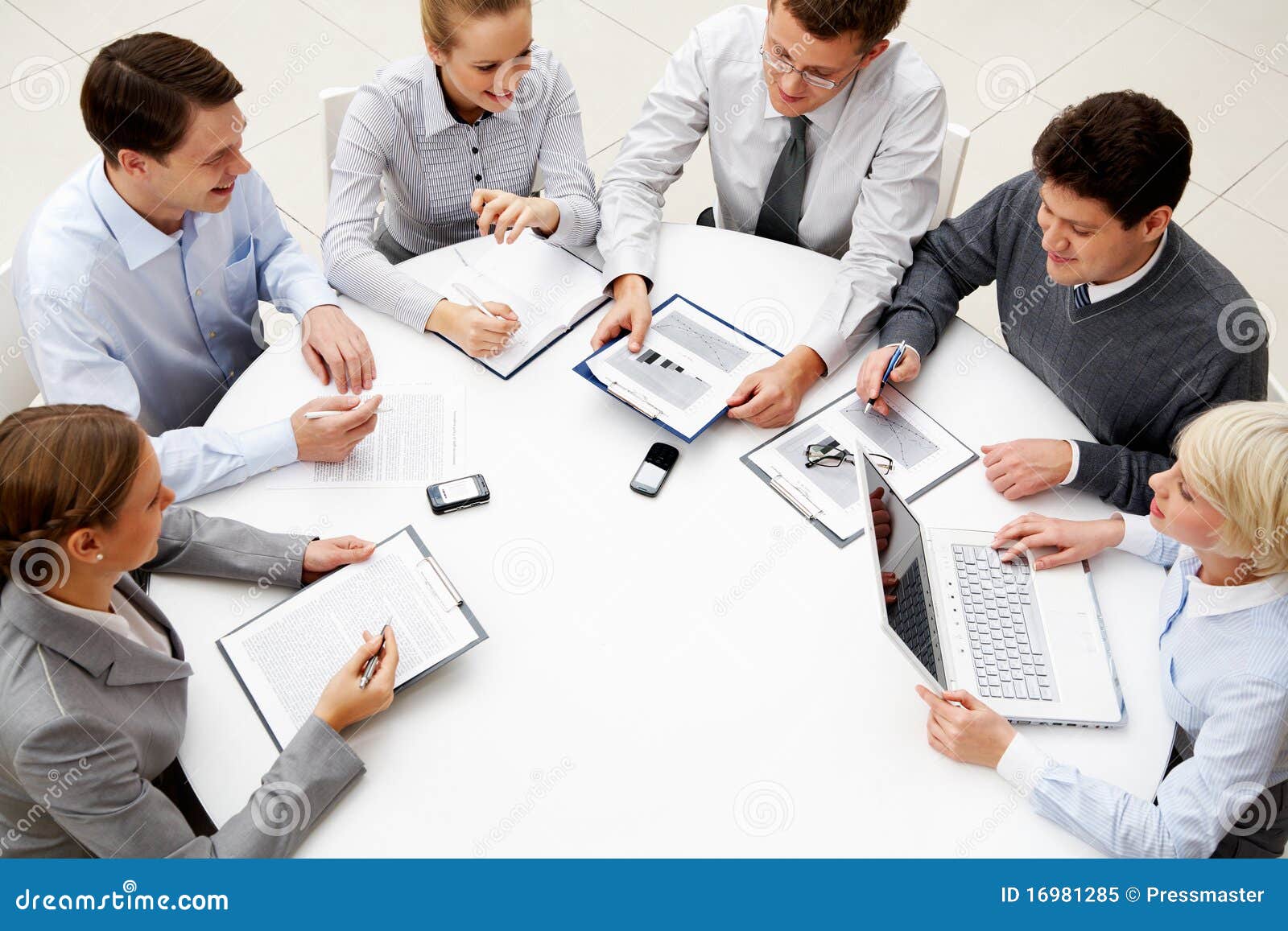 Sharing ideas stock image. Image of meeting, consulting - 16981285