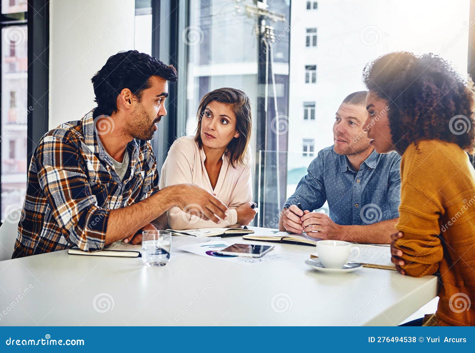 Sharing Insights To Help Better Their Performance. a Team of Designers ...