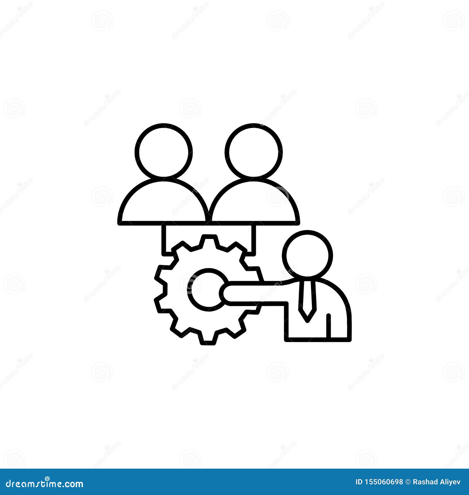 Sharing Learning Experience Icon. Element of Business Motivation Line ...