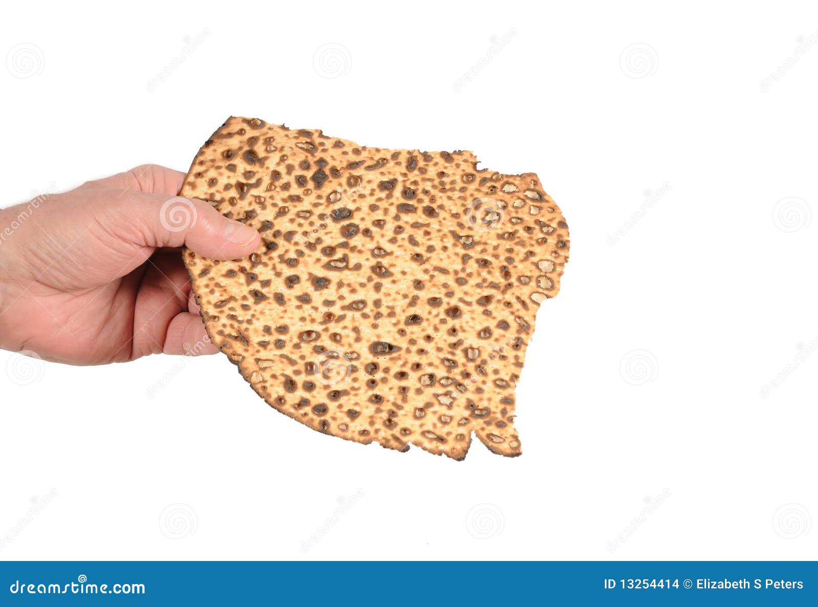 Sharing Matzoh stock photo. Image of hand, unleavened - 13254414