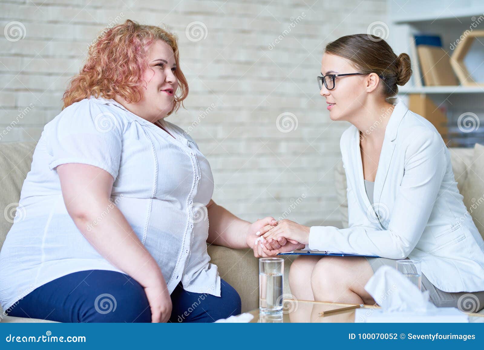 Sharing Problems with Psychologist Stock Photo - Image of session ...