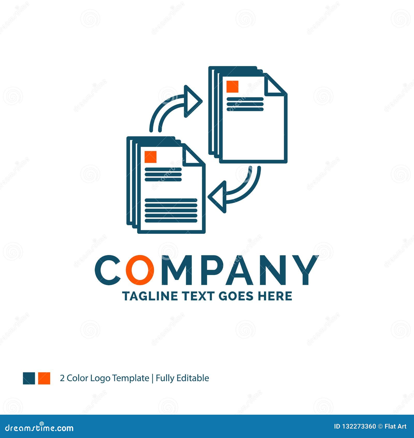 Sharing, Share, File, Document, Copying Logo Design. Blue and or Stock ...