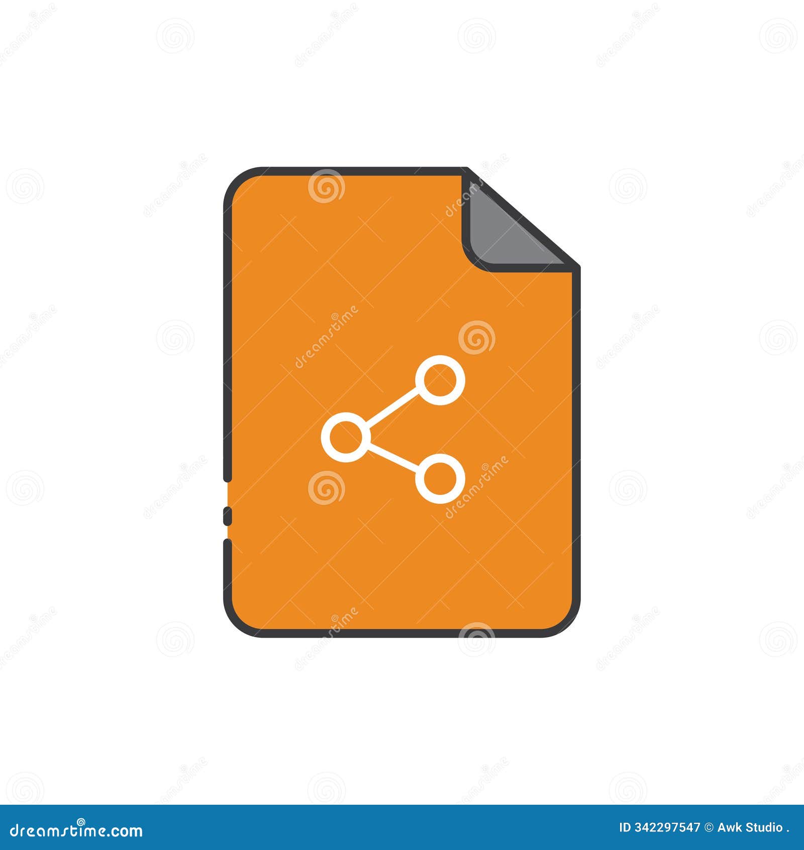 Sharing Symbol Logo Icon Flat Design Stock Vector - Illustration of ...