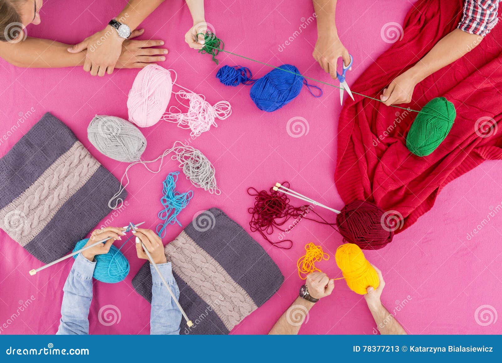 Sharing their hobby stock image. Image of club, hobby - 78377213