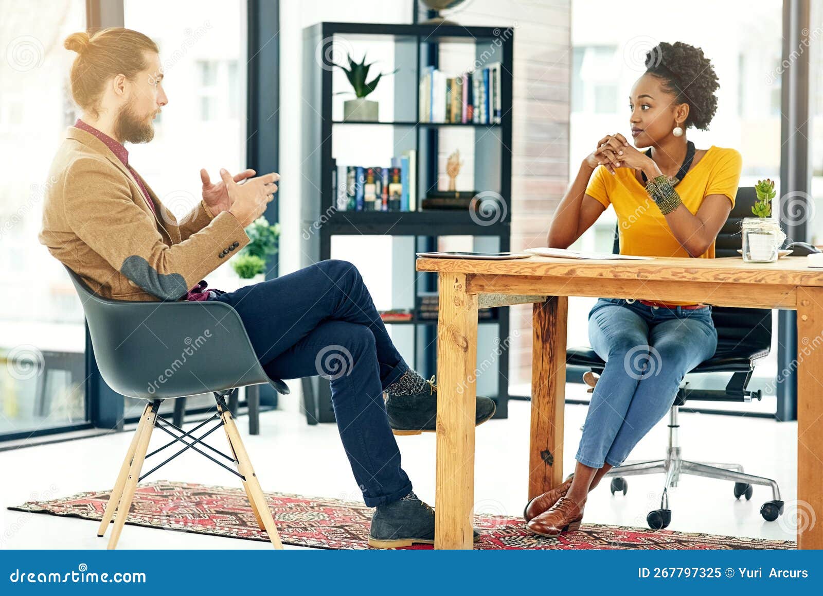 Sharing Updates on Their Latest Creative Project. Young Creatives ...