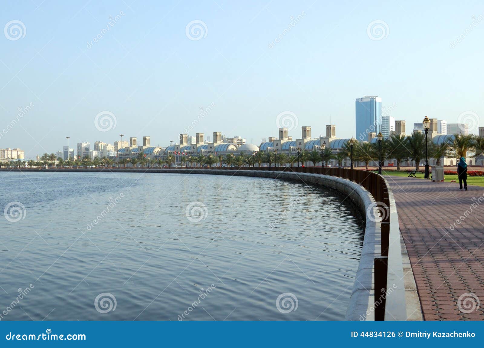 Sharjah Corniche stock photo. Image of souk, locations - 44834126