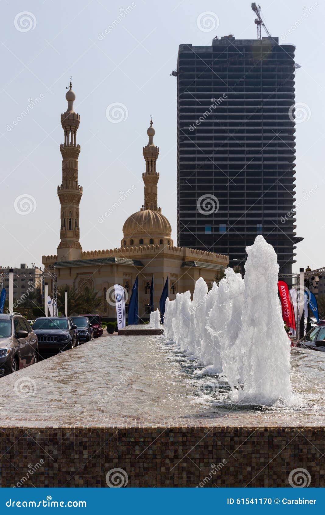 Sharjah - general view editorial image. Image of metropolis - 61541170