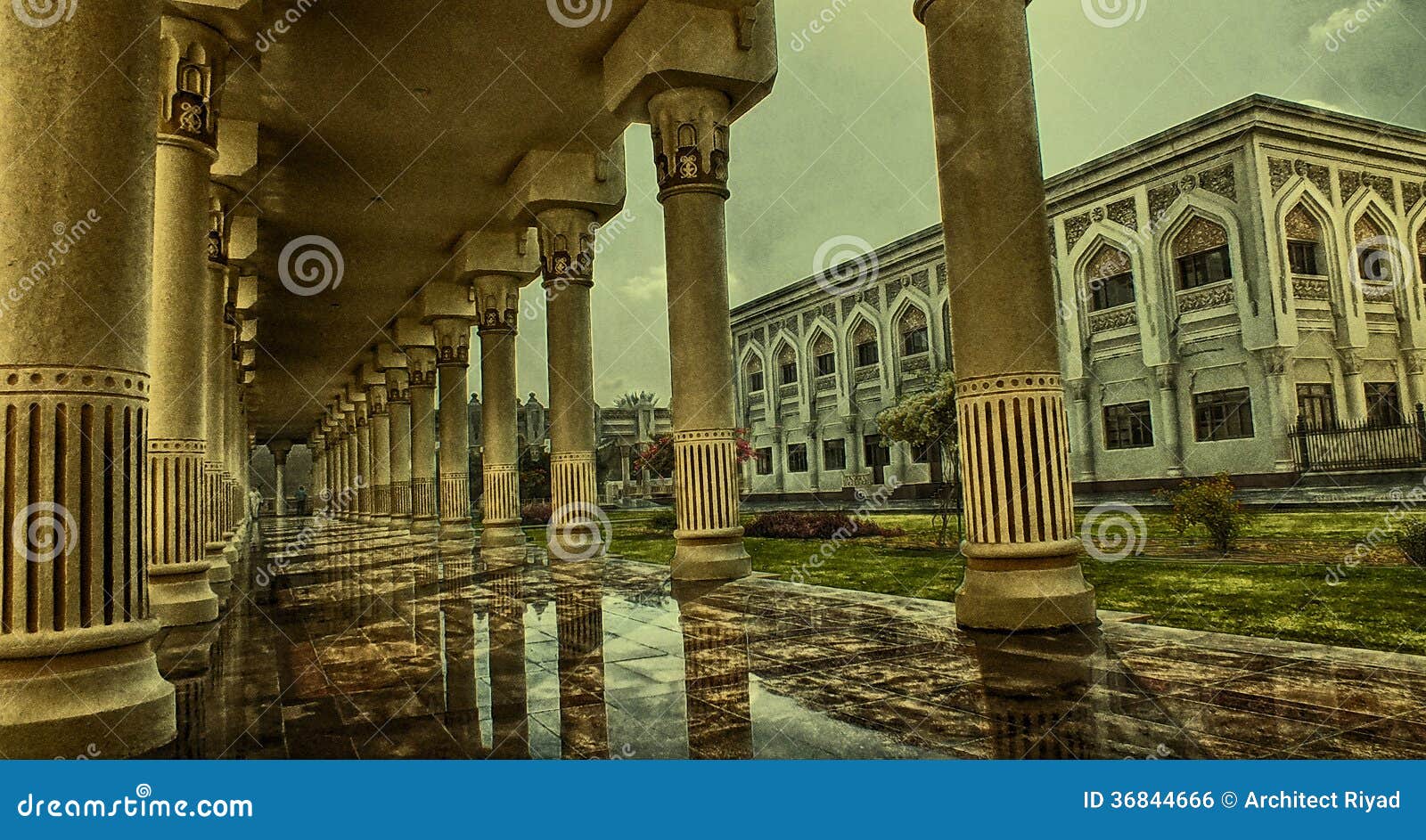 Sharjah university editorial photo. Image of dubai, green - 36844666