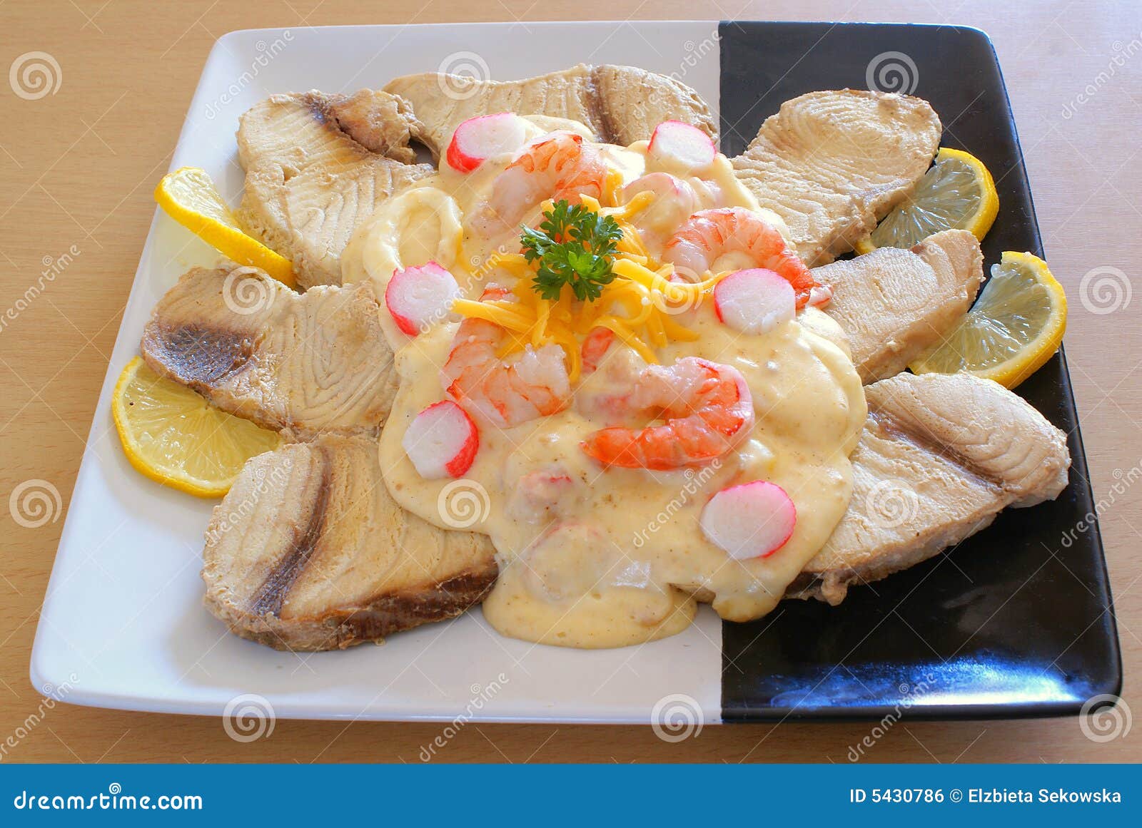 Shark fillets stock photo. Image of calamari, shrimps - 5430786