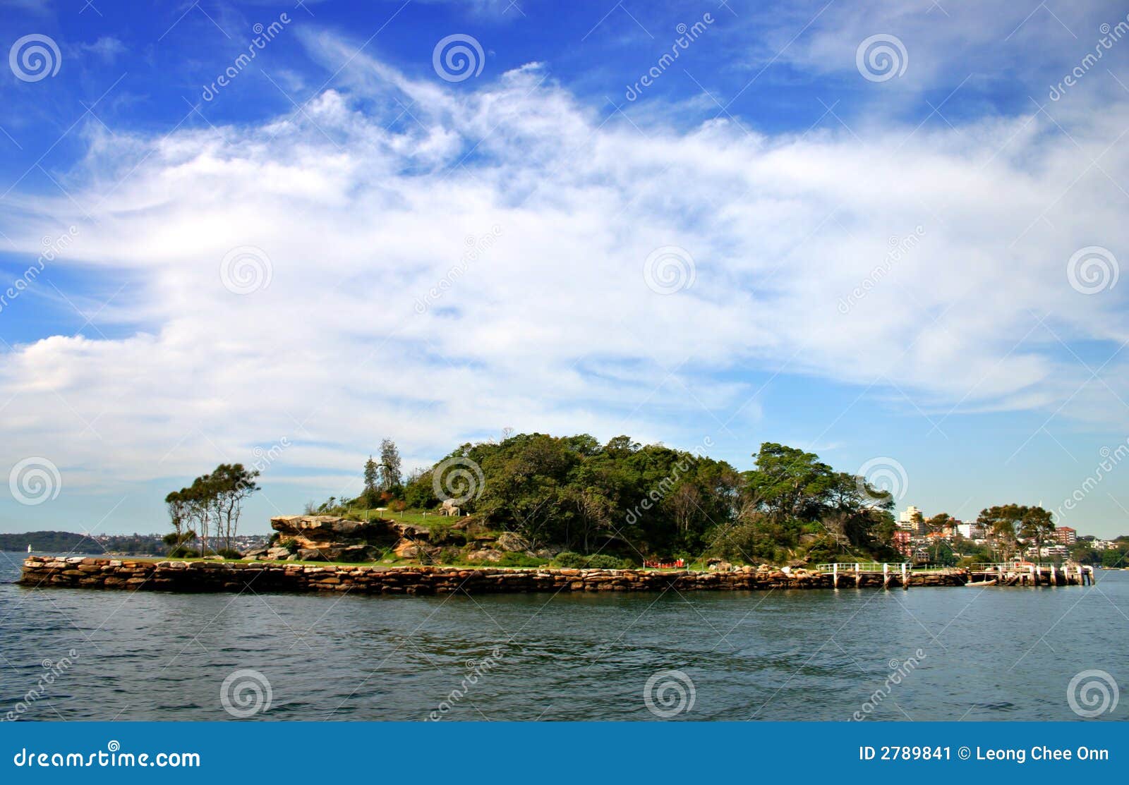 Shark Island, Sydney stock image. Image of harbour, architecture - 2789841