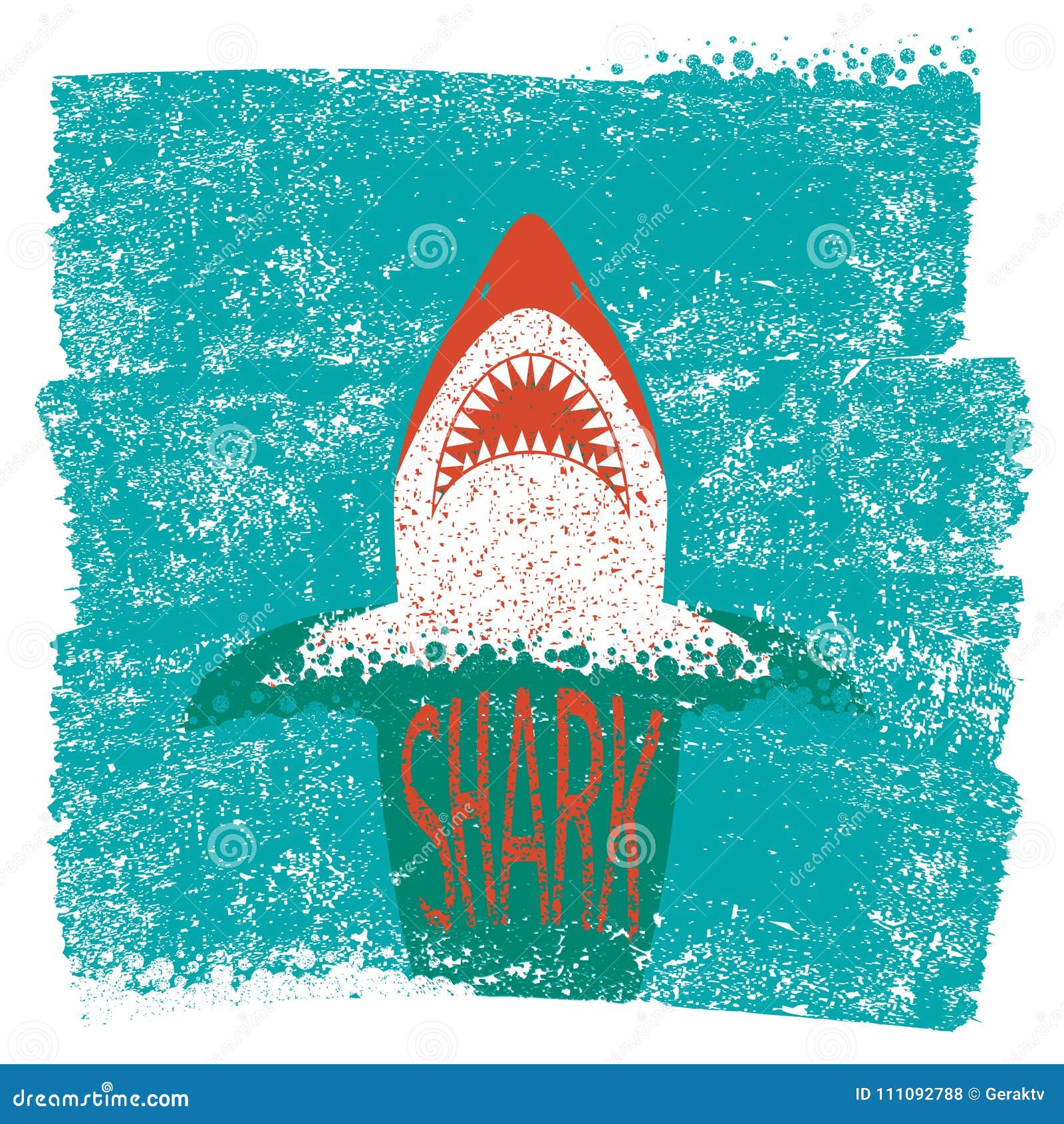 Shark Jaws Logo.Vector Blue Symbol Illustration | CartoonDealer.com ...