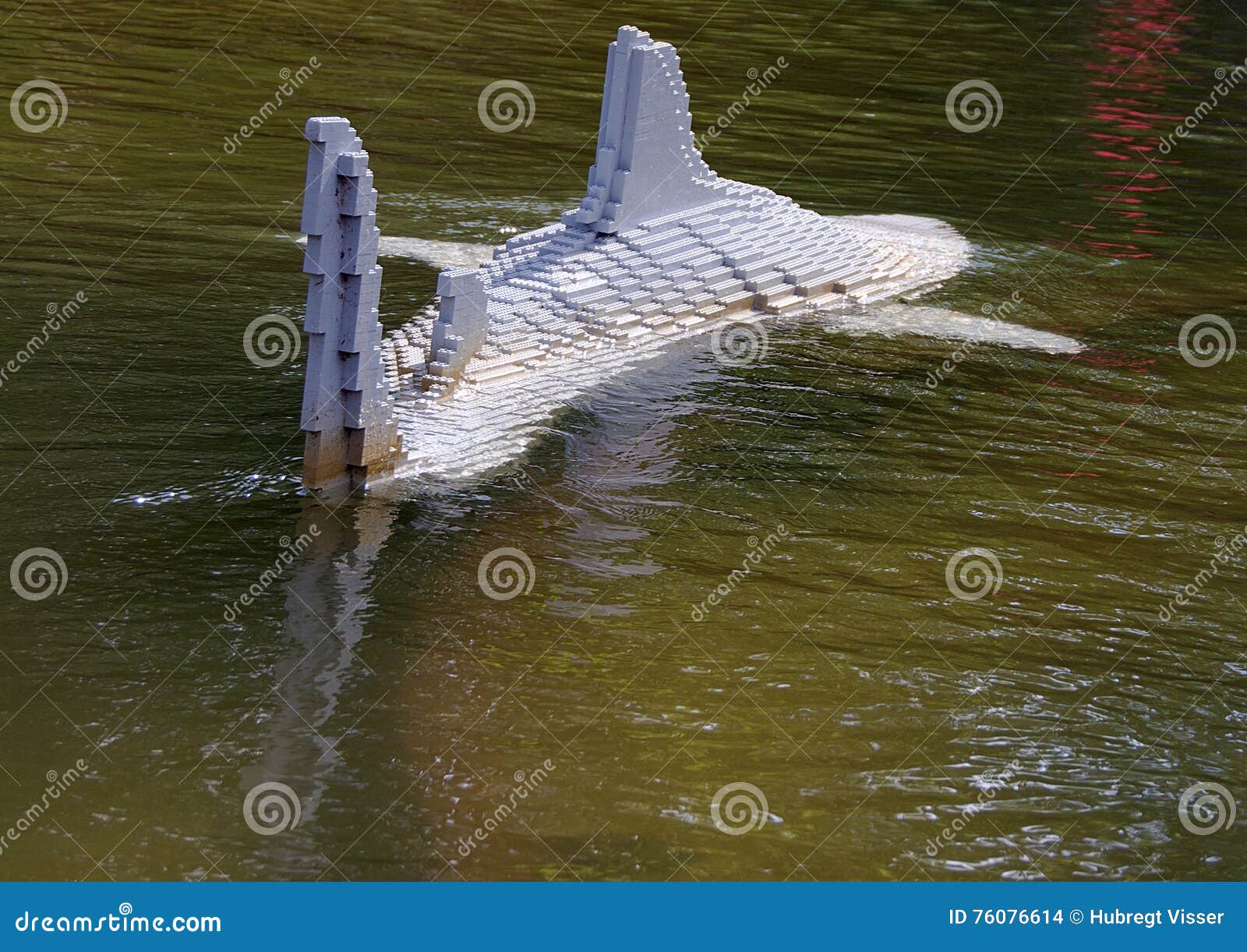 Shark in Lego editorial stock image. Image of lego, shark - 76076614