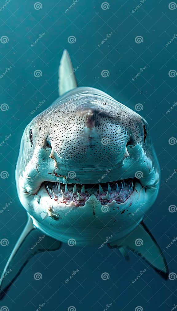 Shark Smiling at the Camera Mobile Smartphone Wallpaper Lockscreen ...