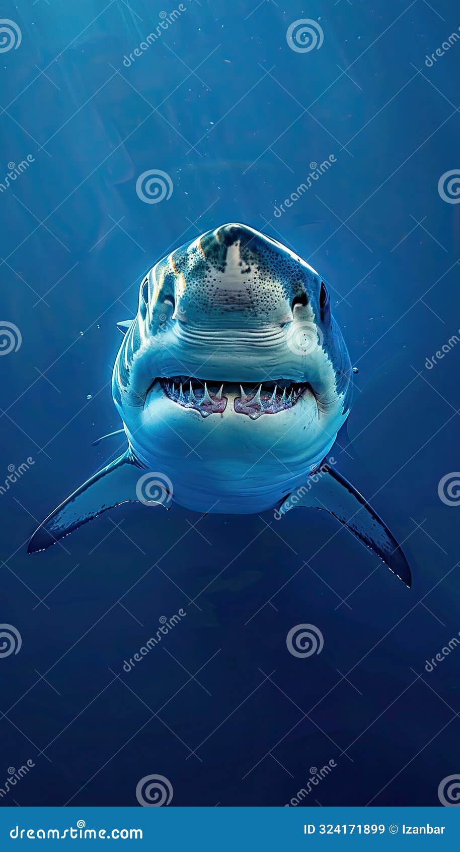 Shark Smiling at the Camera Mobile Smartphone Wallpaper Lockscreen ...