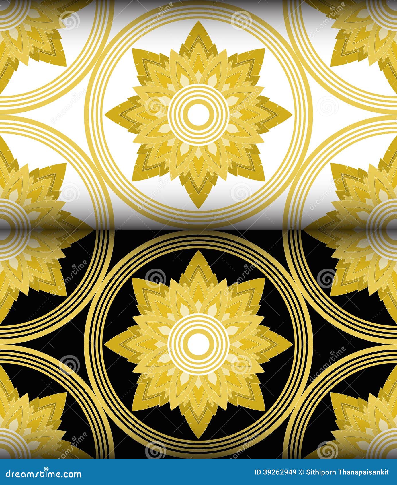 Shark Teeth Pattern Cartoon Vector | CartoonDealer.com #39262949