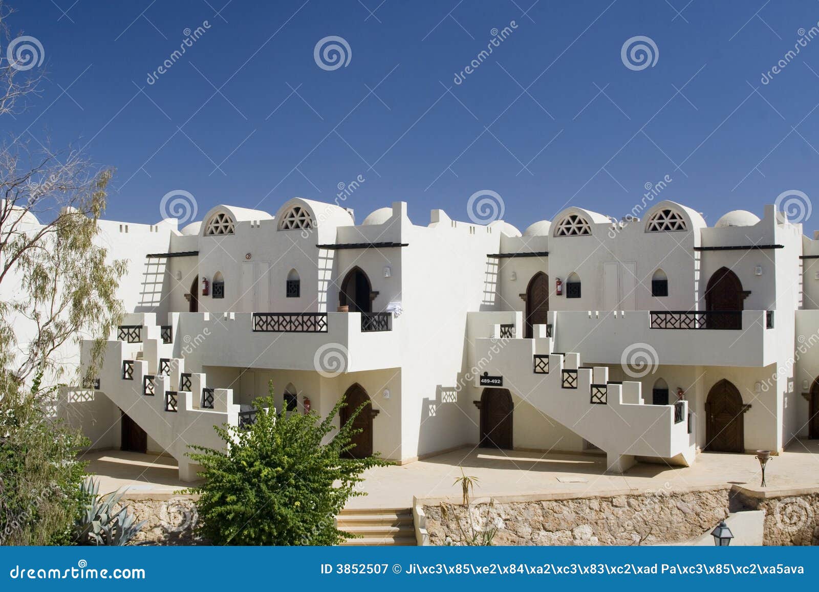 Sharm al Sheik, Egypt stock image. Image of apartmens - 3852507