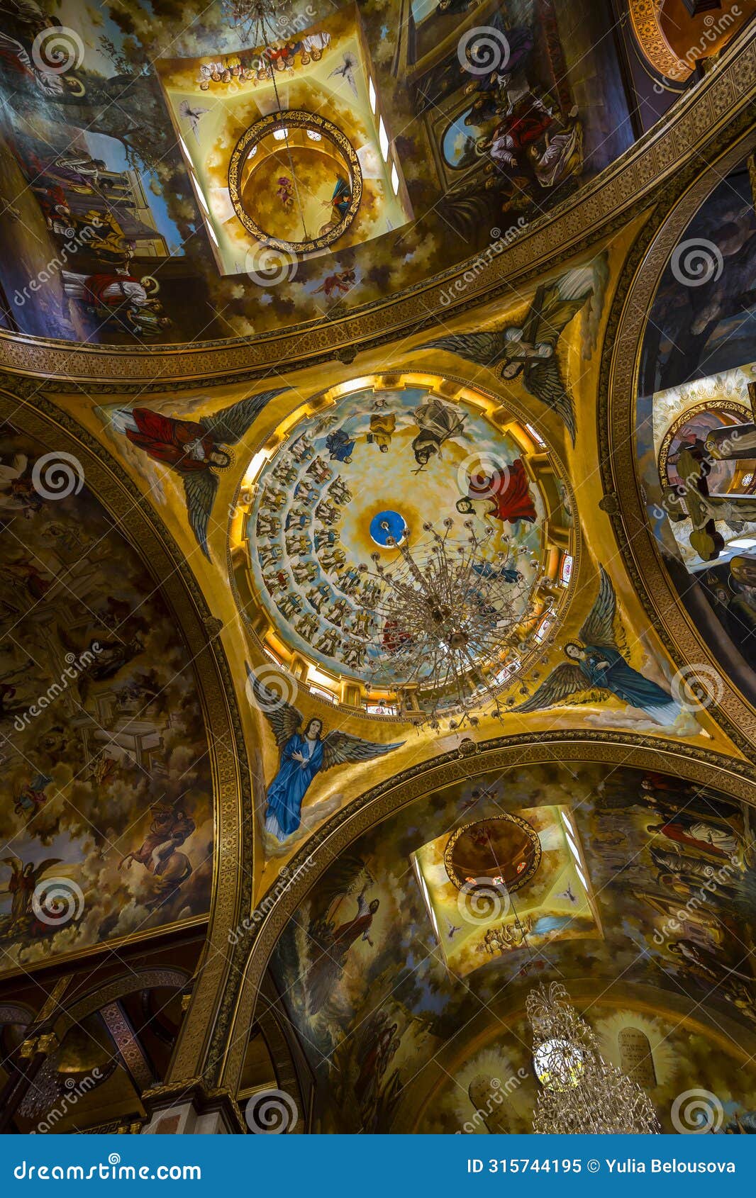 Interior of Coptic Orthodox Church in Sharm El Sheikh, Egypt Editorial ...