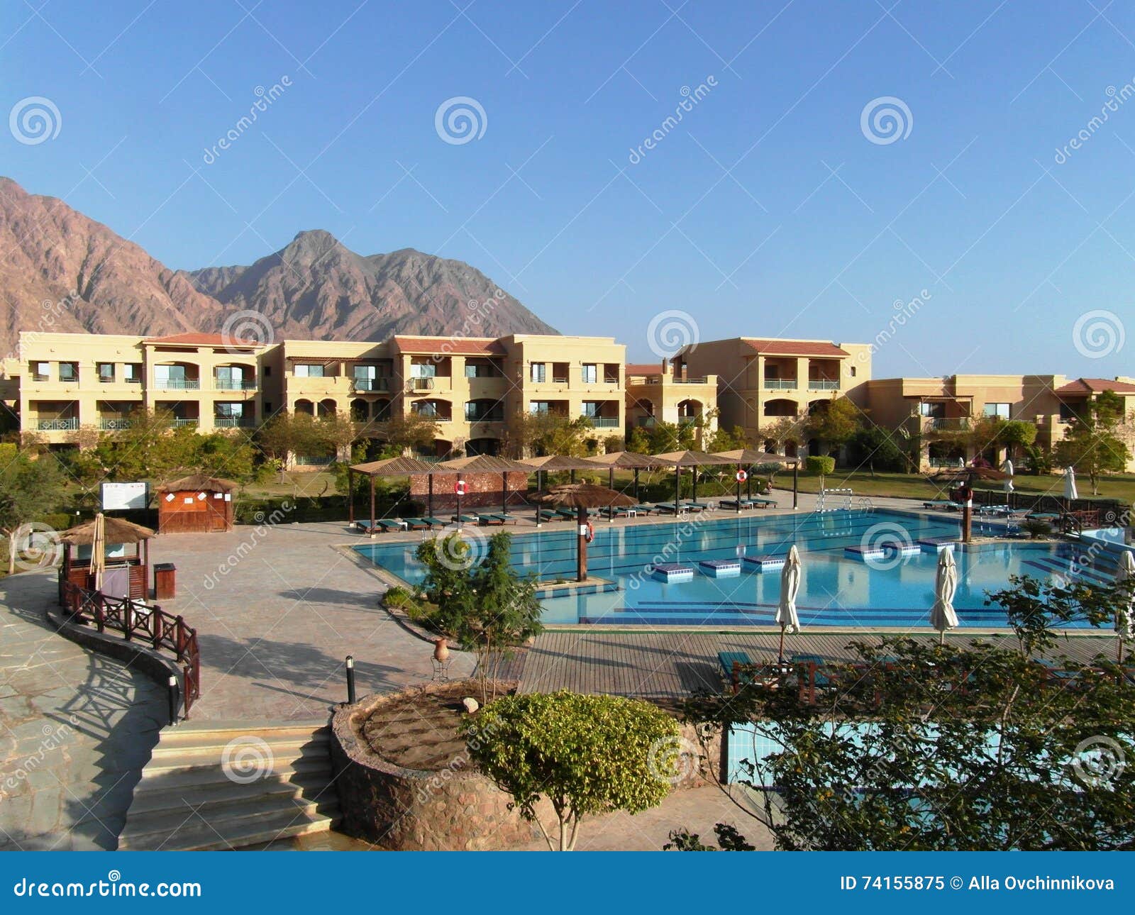 Sharm-el-Sheikh and Taba Resorts in Egypt Stock Image - Image of roof ...