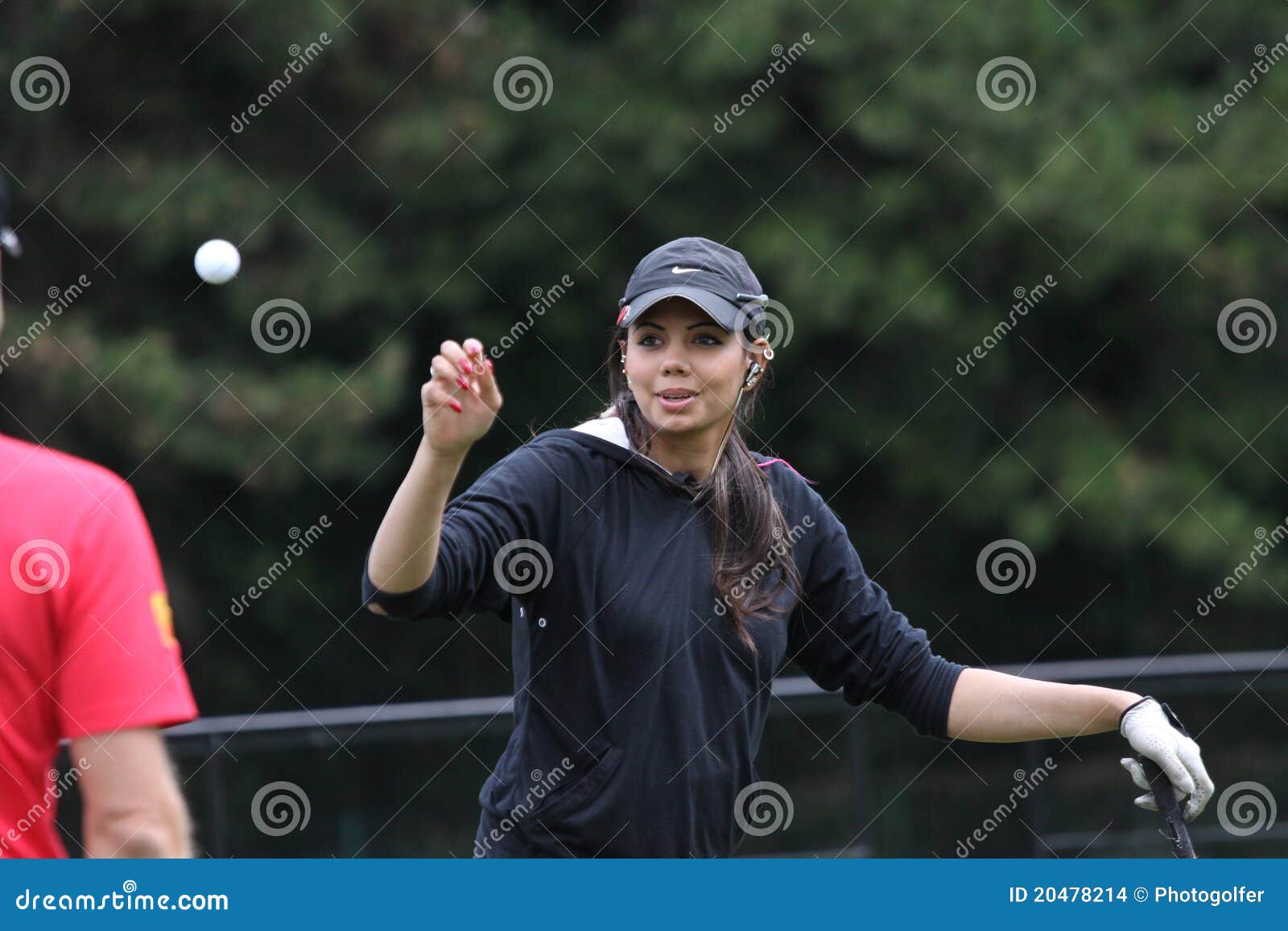 Sharmila Nicollet (IND) Evian Masters 2011 Editorial Stock Image ...