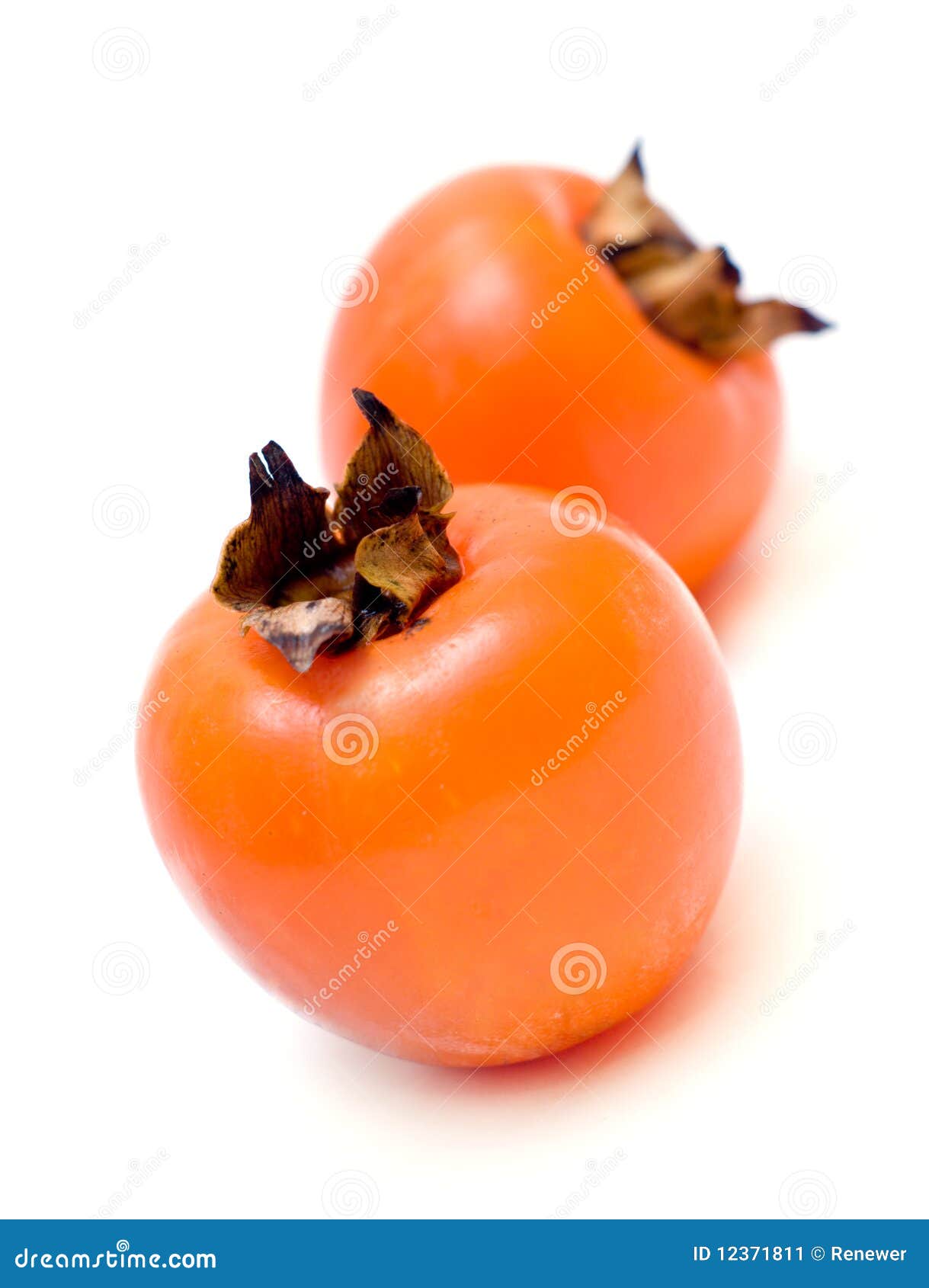 Sharon fruit isolated stock image. Image of natural, orange - 12371811