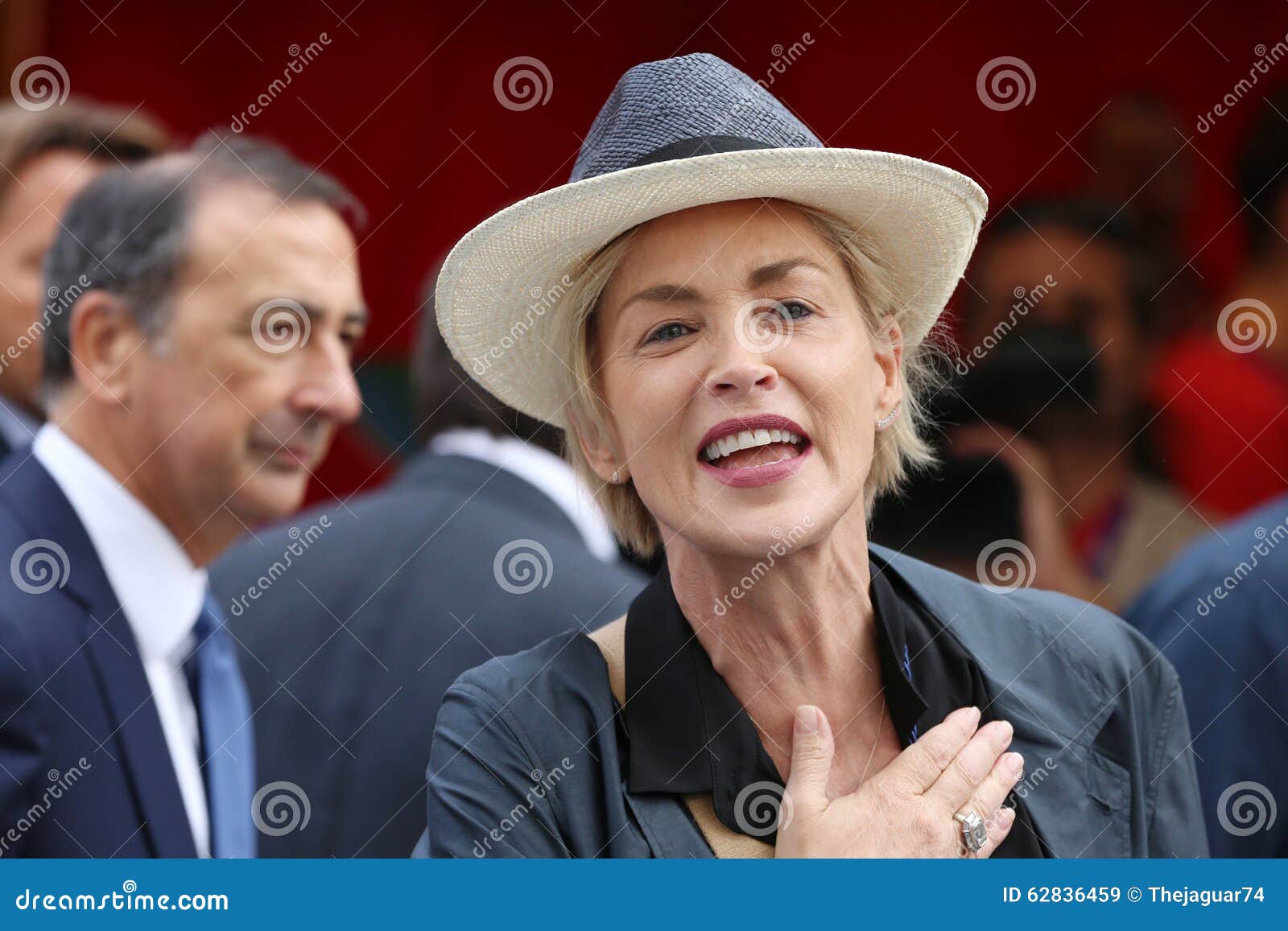 Sharon Stone And Jeff Bridges Editorial Image | CartoonDealer.com #83680902