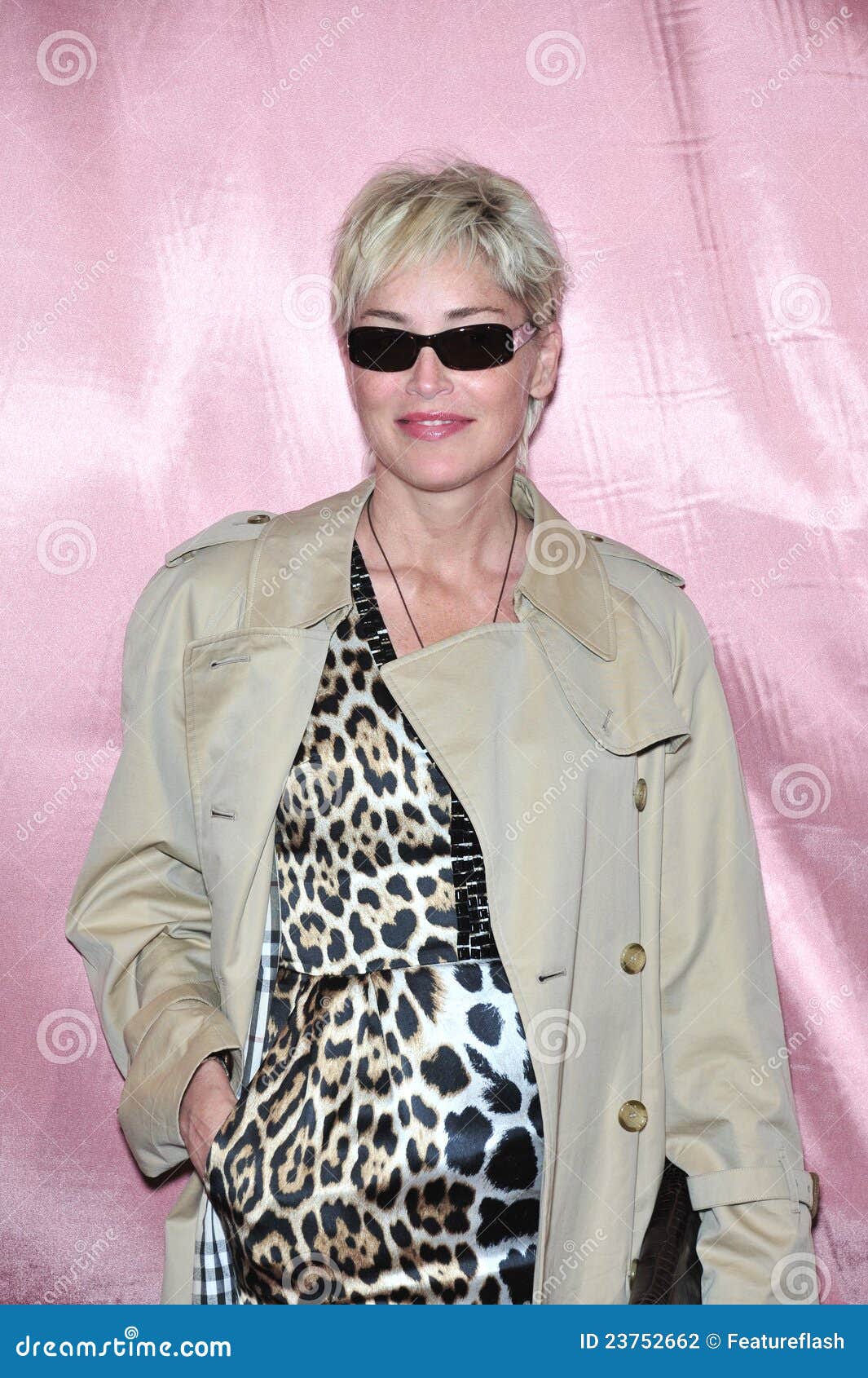 Sharon Stone, Desfile De Moda Fotografía editorial - Imagen de enero ...