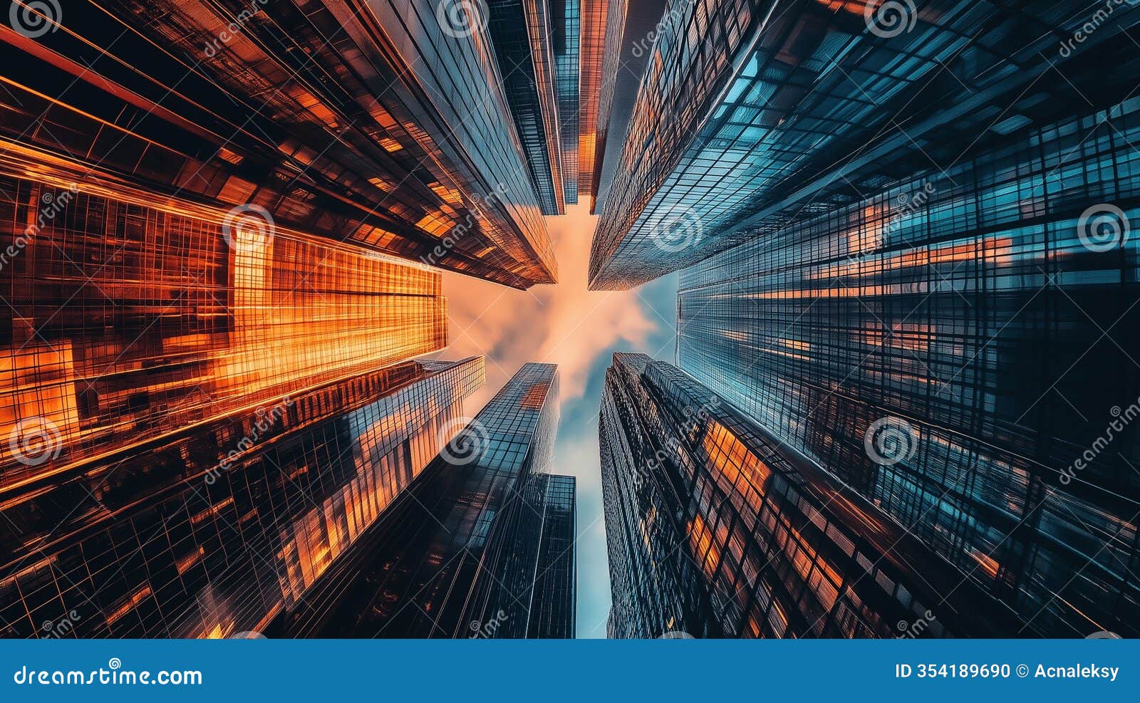 Sharp Angles And Straight Lines Converging To Create A Futuristic Stock ...