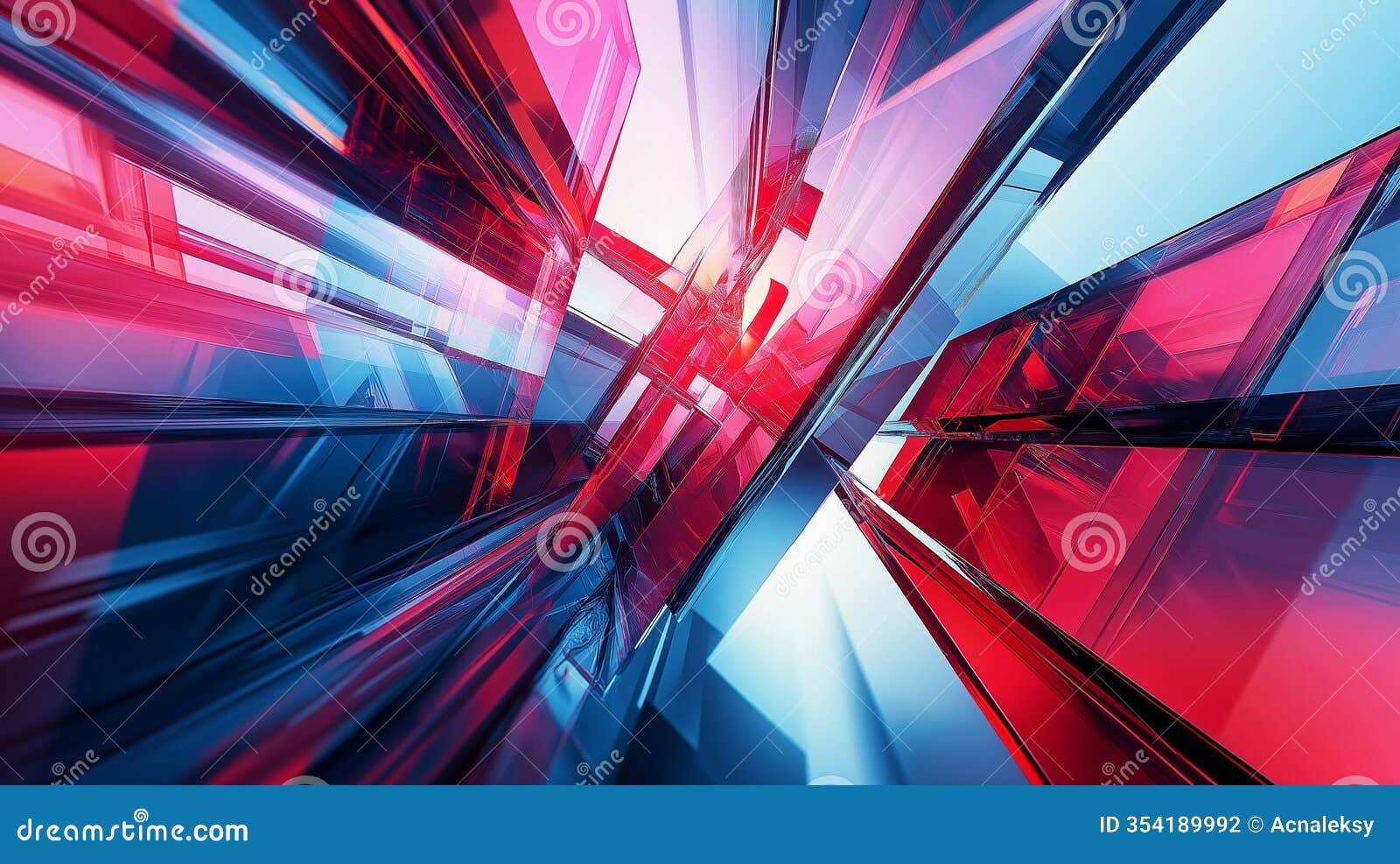 Sharp Angles And Straight Lines Converging To Create A Futuristic Stock ...