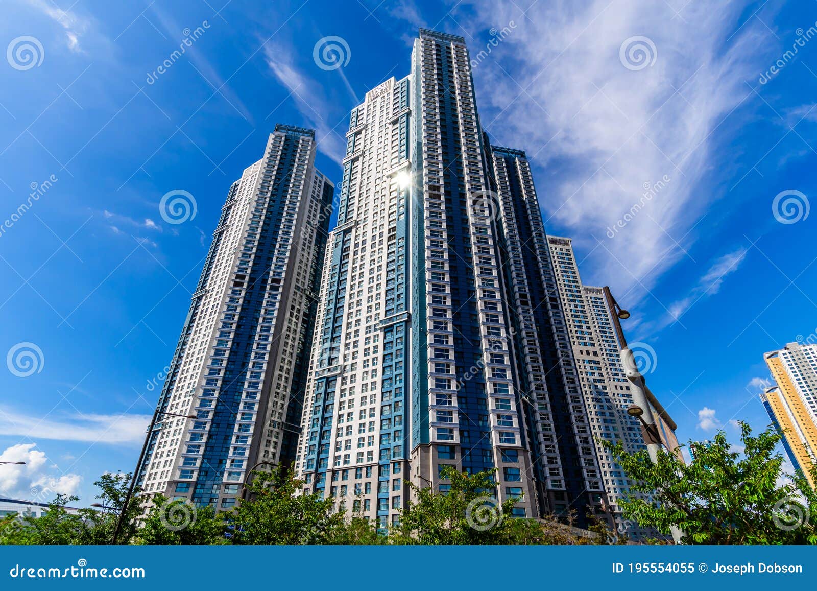The Sharp. an Apartment Complex in Goyang, Korea. Editorial Image ...