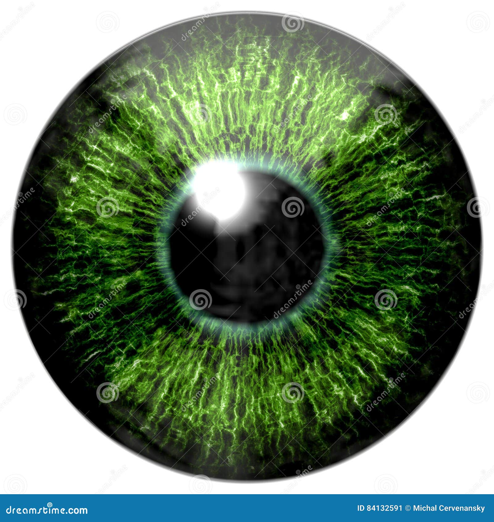 Sharp Attractive Deep Eye Texture 3D Royalty-Free Stock Photography ...