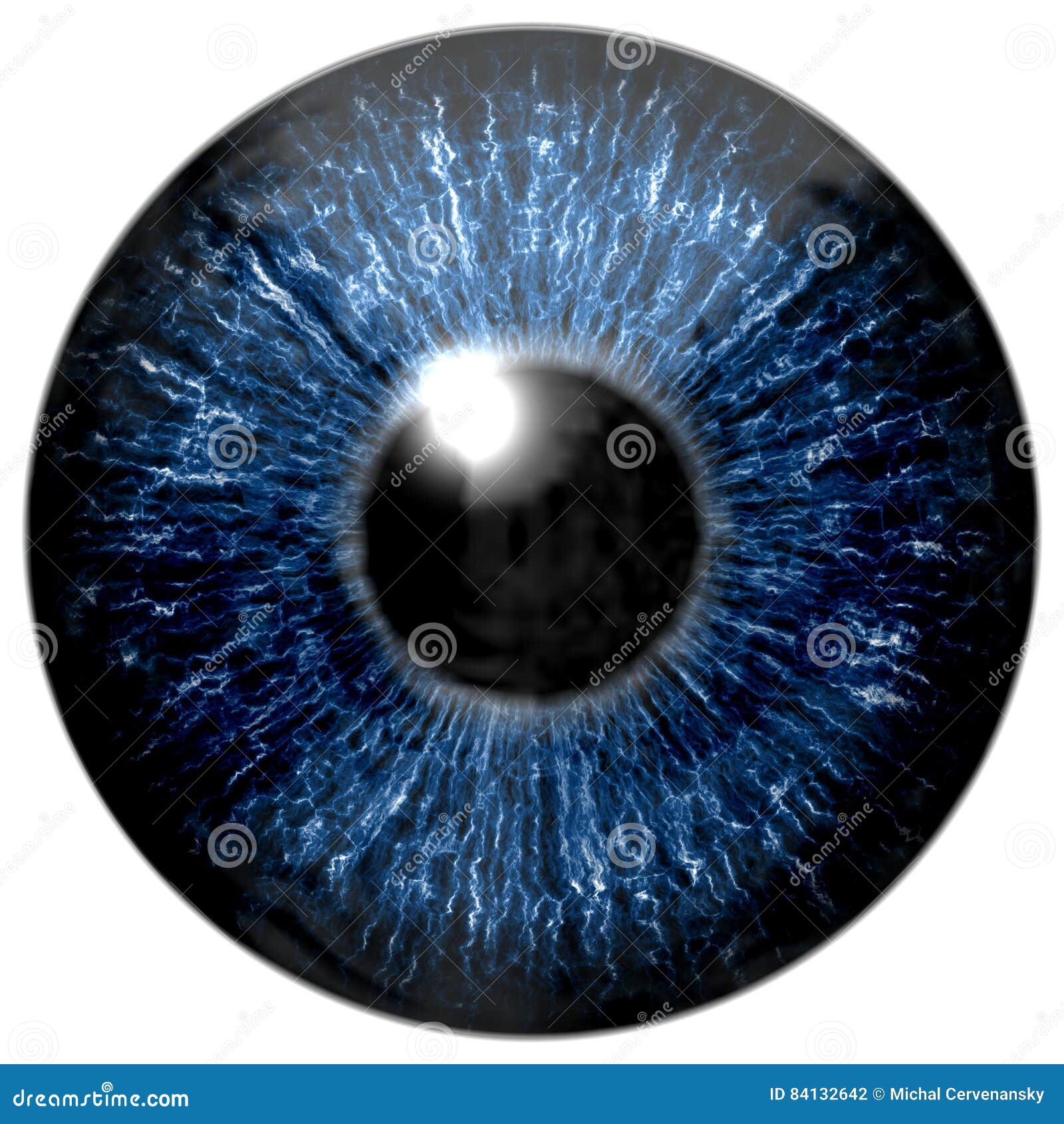 Sharp Attractive Deep Eye Texture 3D Royalty-Free Stock Photography ...