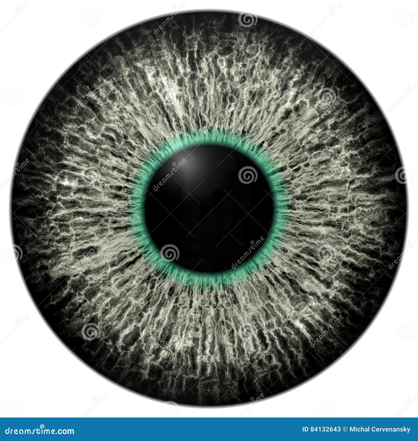 Sharp Attractive Deep Eye Texture 3D 15 Stock Illustration ...