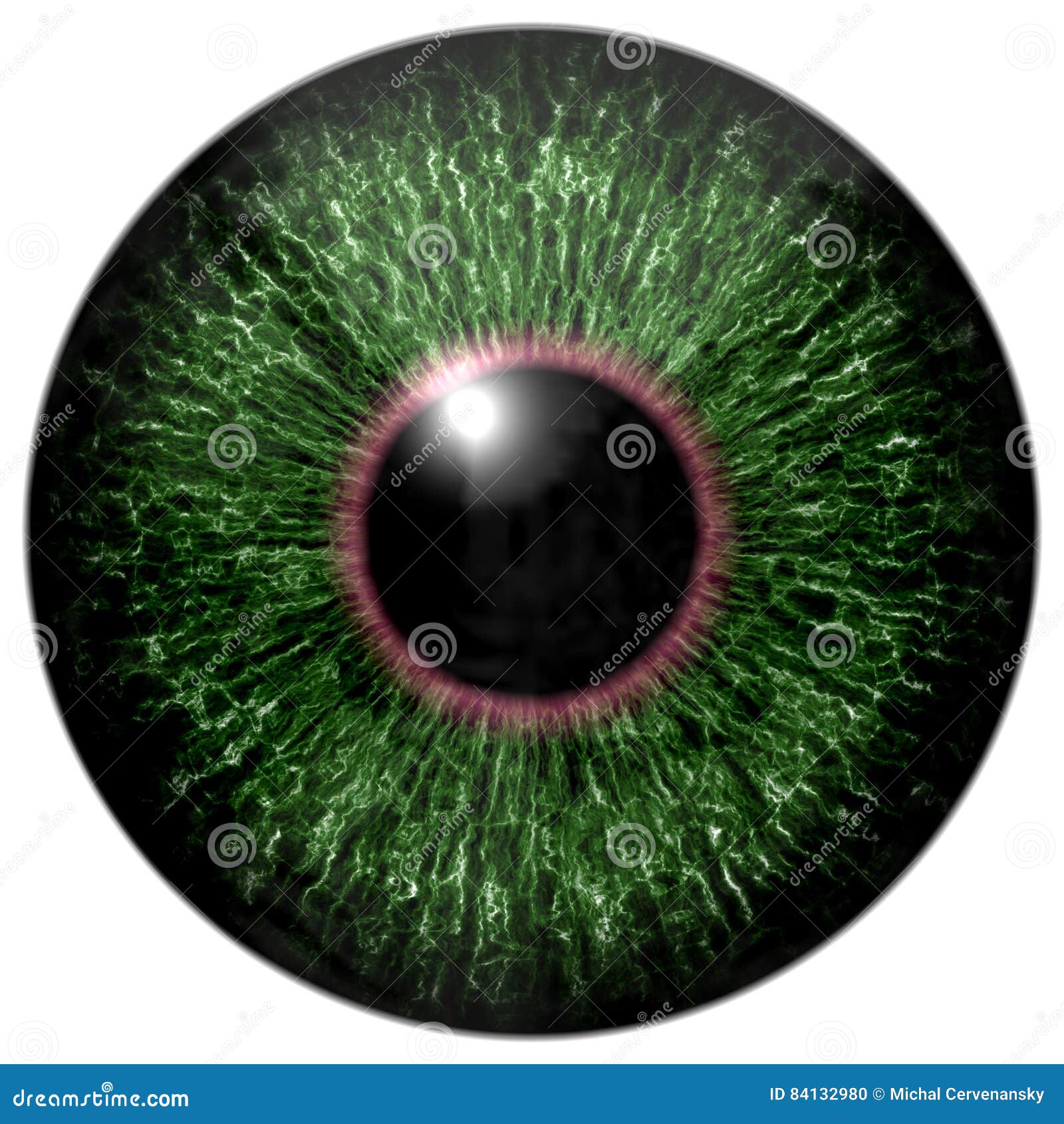 Sharp Attractive Deep Eye Texture 3D 16 Stock Illustration ...