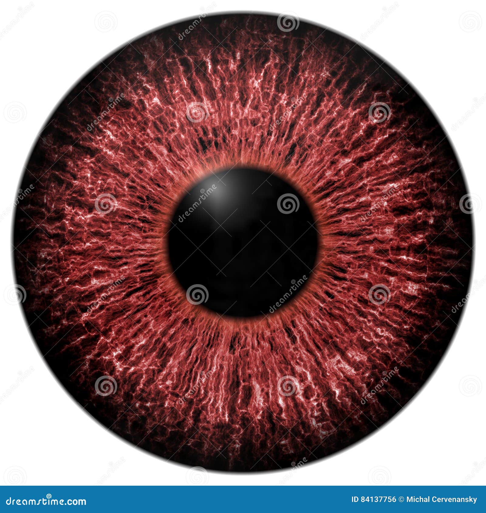 Sharp Attractive Deep Eye Texture 3D Royalty-Free Stock Photography ...