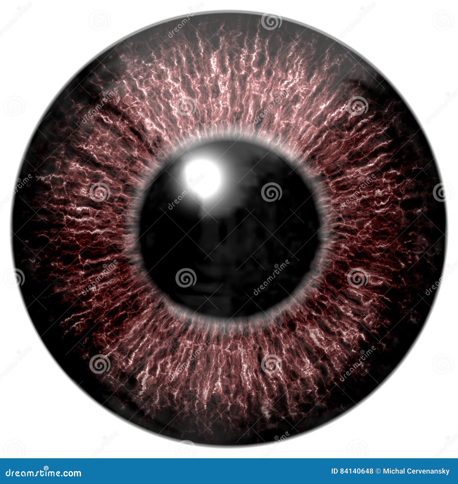 Sharp Attractive Deep Eye Texture 3D Royalty-Free Stock Photography ...