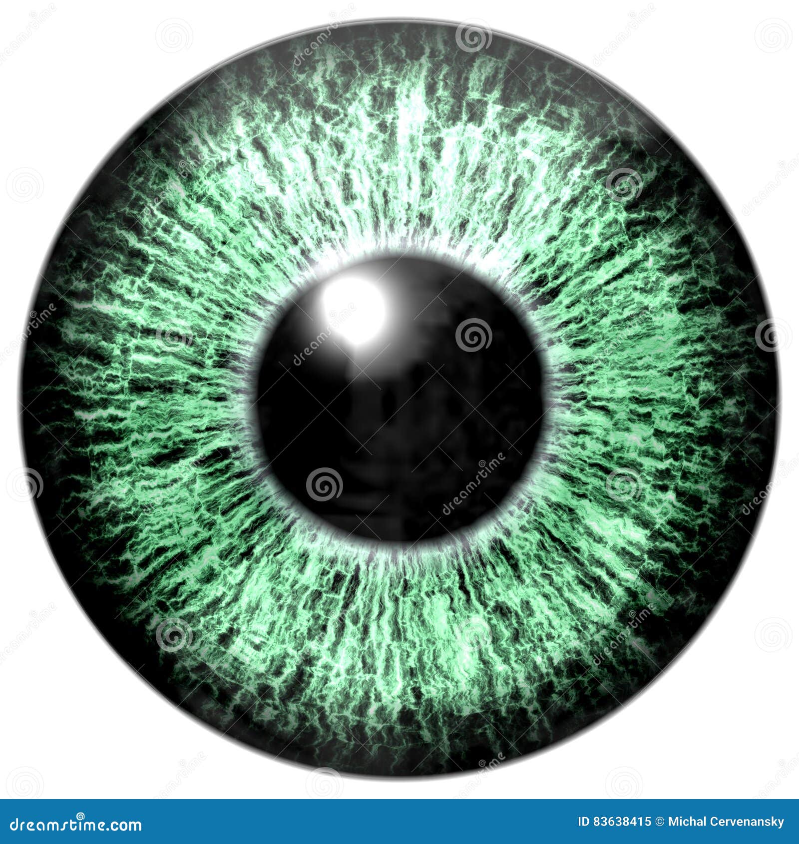 Sharp Attractive Deep Eye Texture 3D Royalty-Free Stock Photography ...