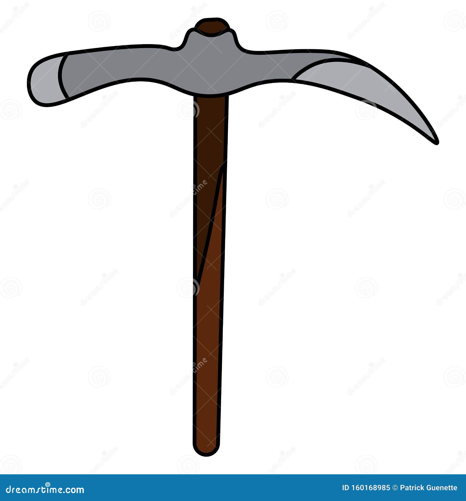 A Sharp Axe, or Color Illustration Stock Illustration - Illustration of ...