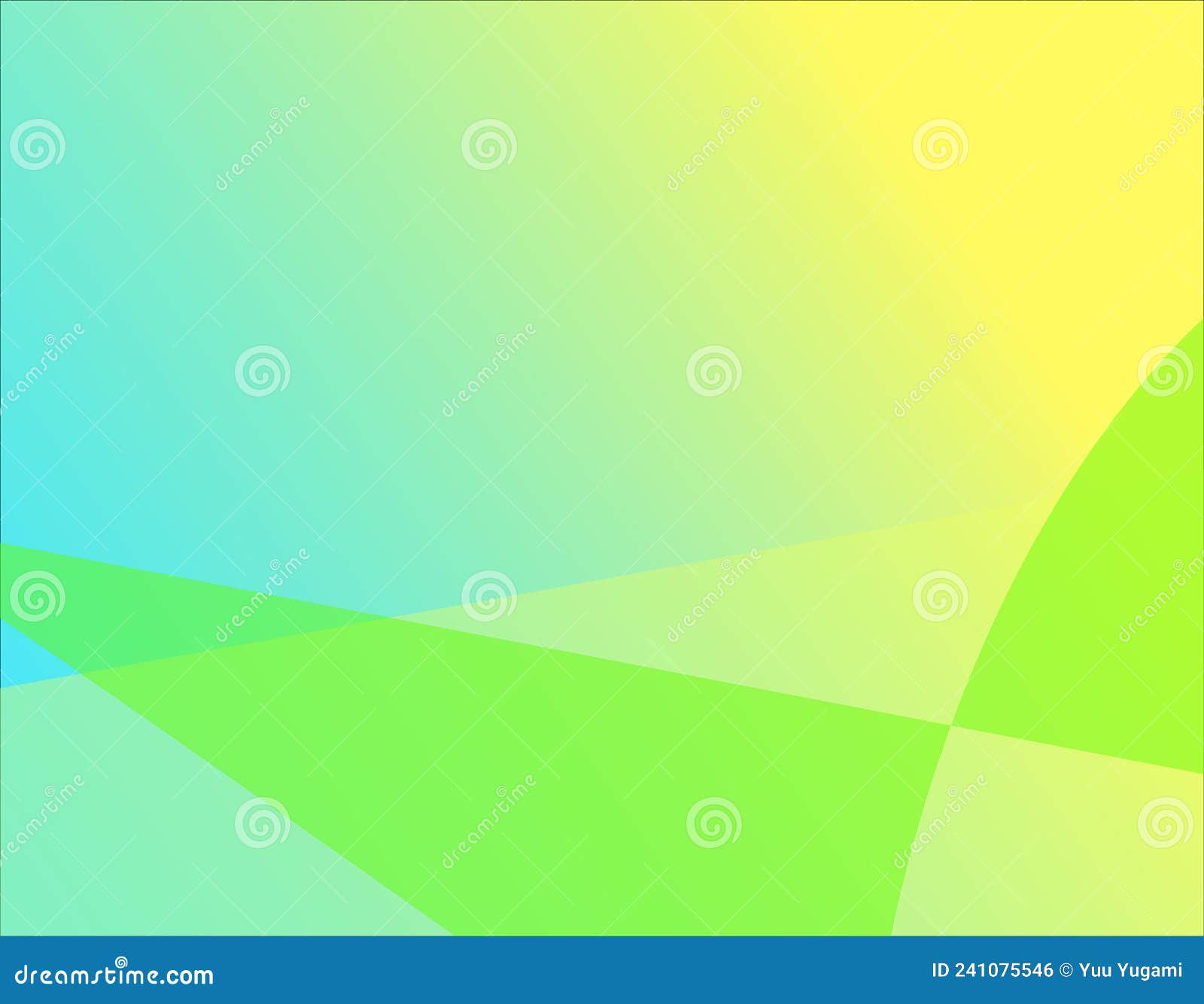 Sharp Background Material Yellow-light Blue Stock Illustration ...