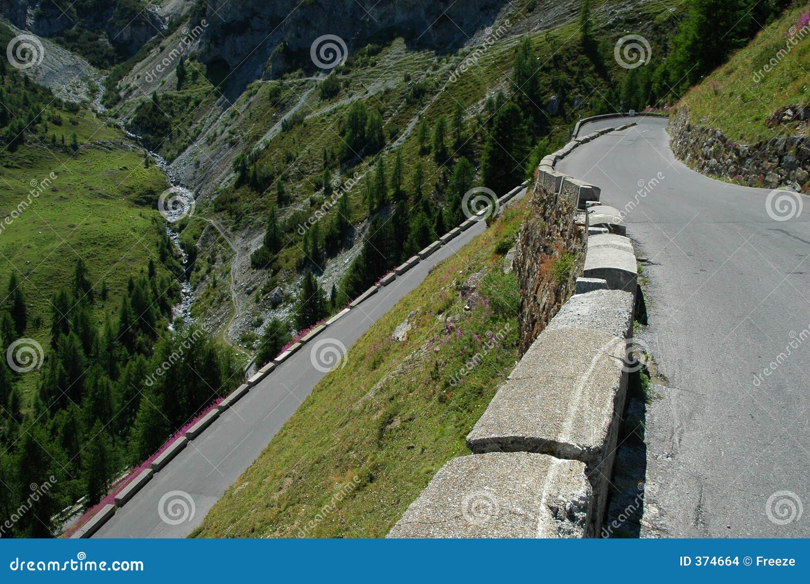 Sharp bend stock photo. Image of climb, cautiousness, caution - 374664