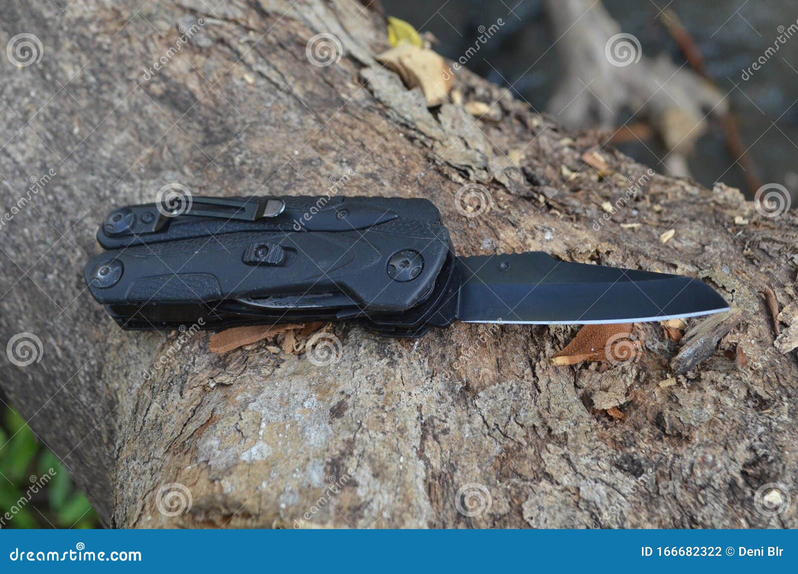 A sharp black pocket knife stock photo. Image of beautiful - 166682322