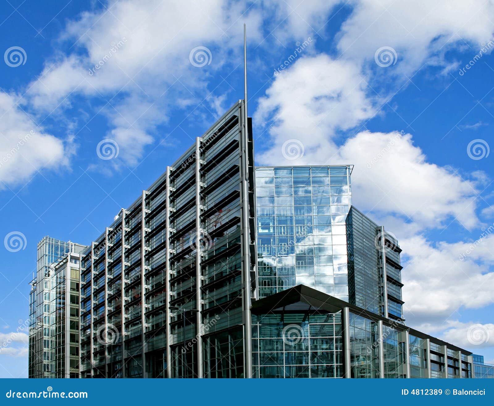 Sharp building stock image. Image of buildings, corporate - 4812389
