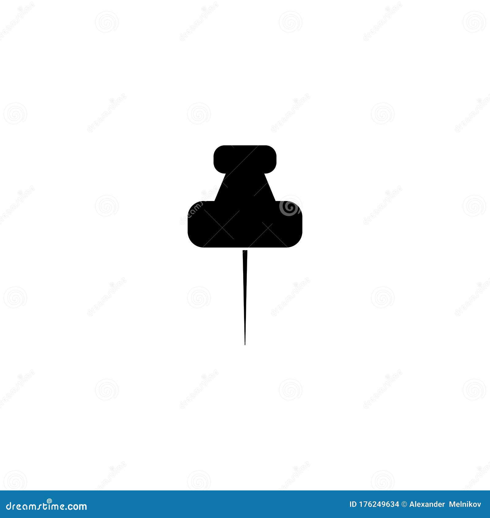 Sharp Button Black Sign Icon. Vector Illustration Eps 10 Stock ...