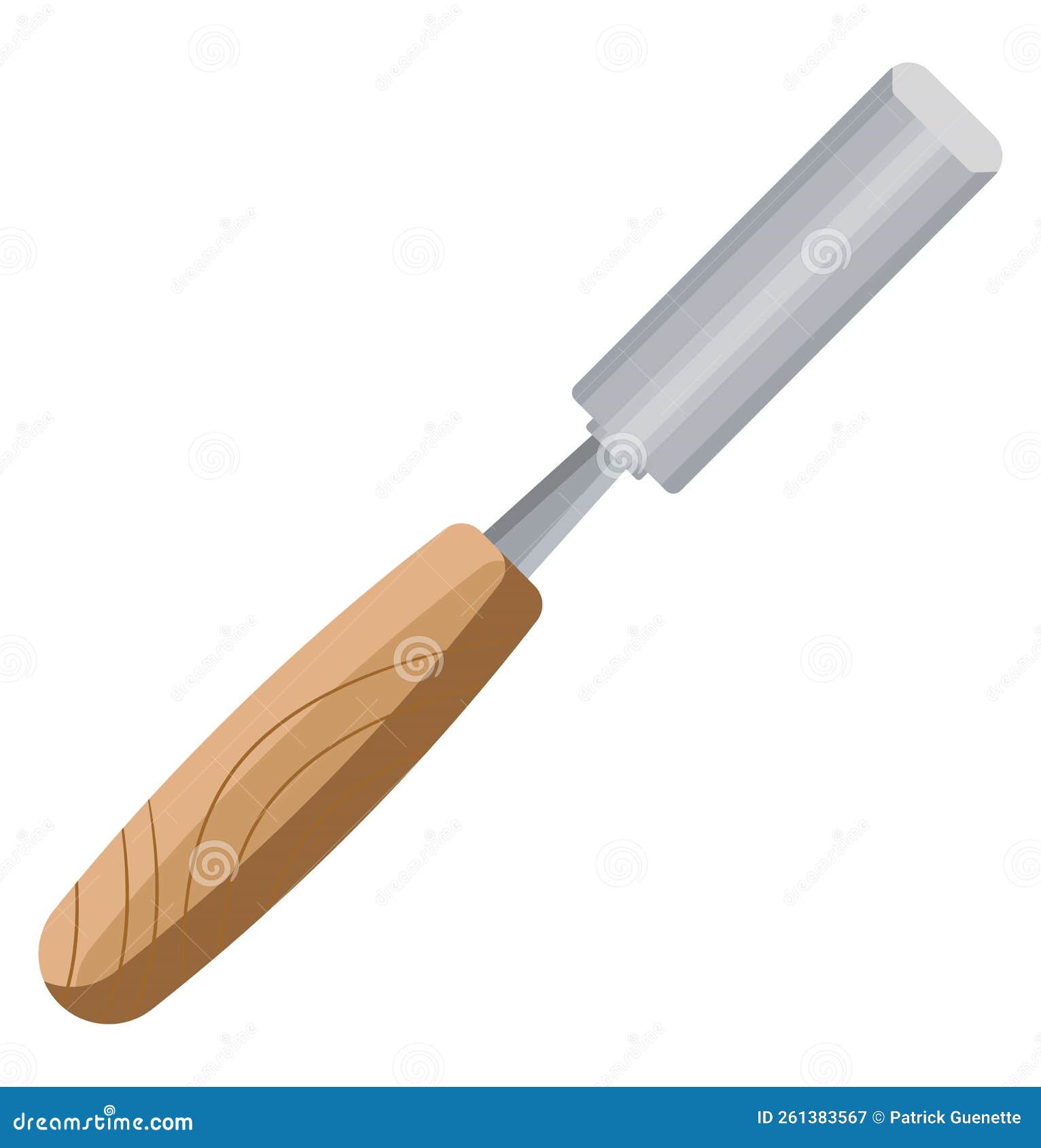 Chisel Illustration, Drawing, Engraving, Ink, Line Art, Vector ...