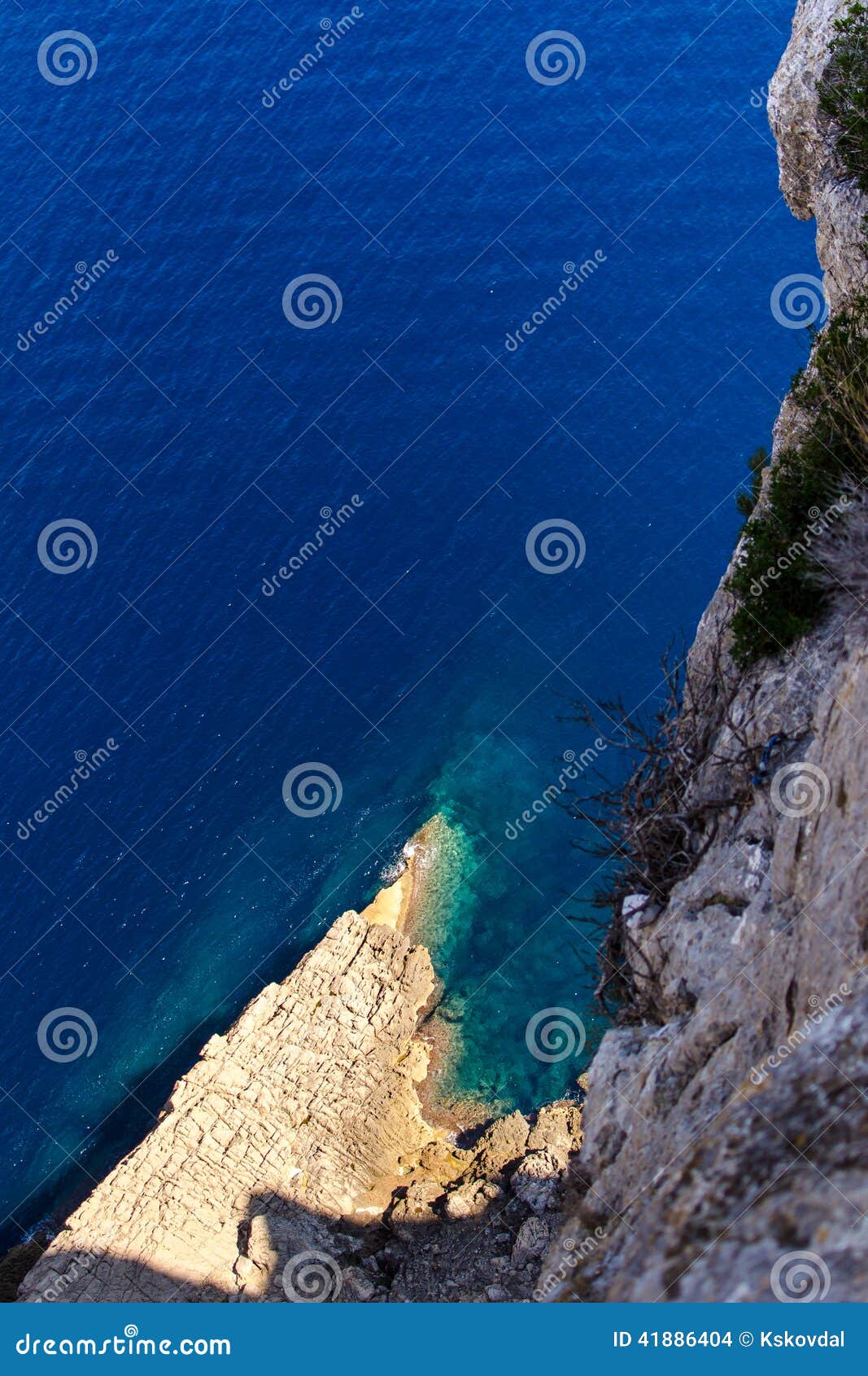 Sharp cliff at the sea stock photo. Image of historic - 41886404